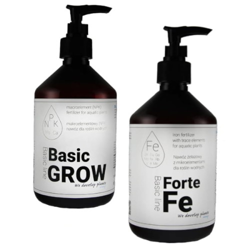 Qualdrop Basic Grow + Forte Fe zestaw 2x500ml akwarium24.pl ...