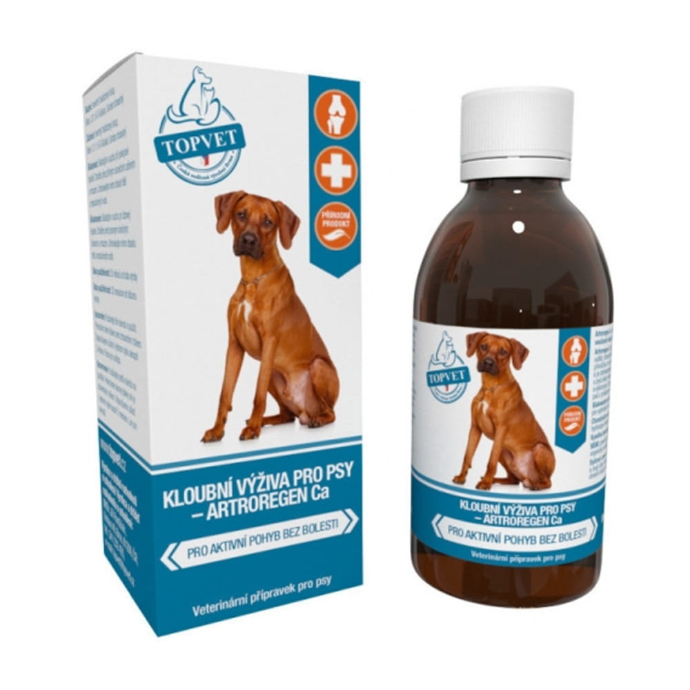 TOPVET SYROP NA STAWY PIES 200ml syrop dla psa na mobilność akwarium24 ...